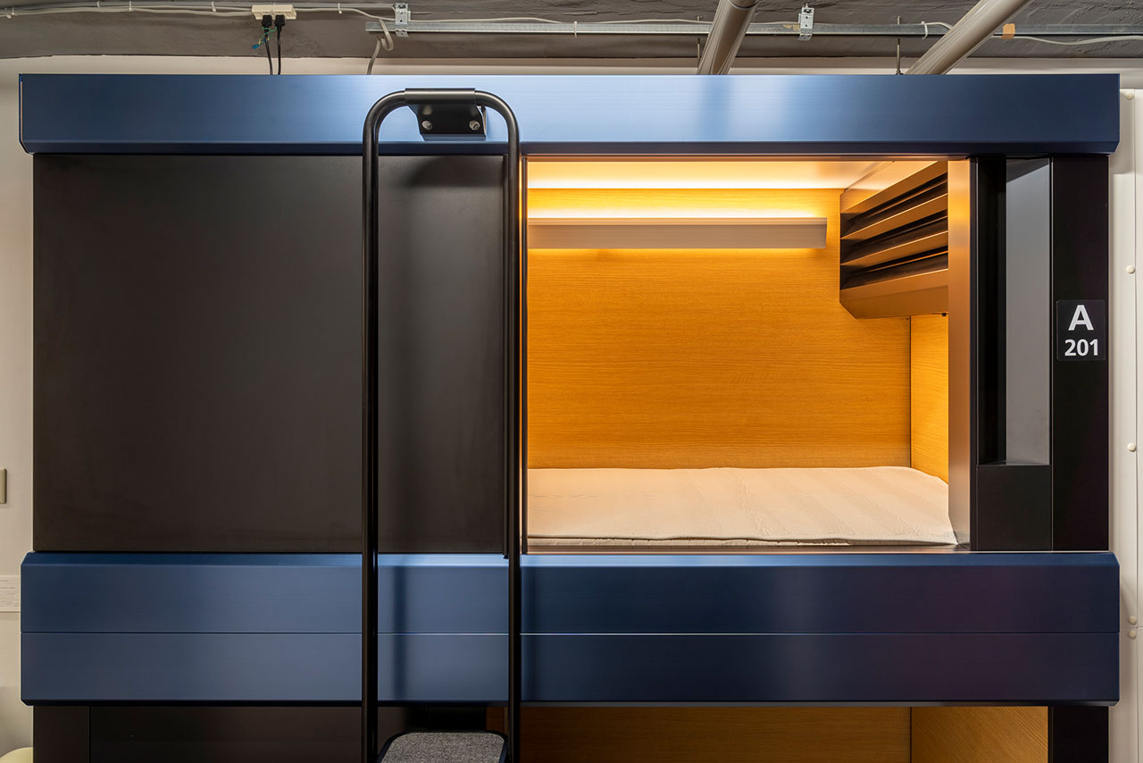 Sleep capsule with HEPA filter｜Capsule Bed "Sleep Capsule"