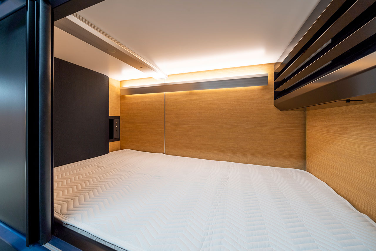 Sleep capsule with HEPA filter｜Capsule Bed "Sleep Capsule"