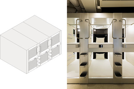 For Capsule Hotel｜Capsule Bed "Sleep Capsule"